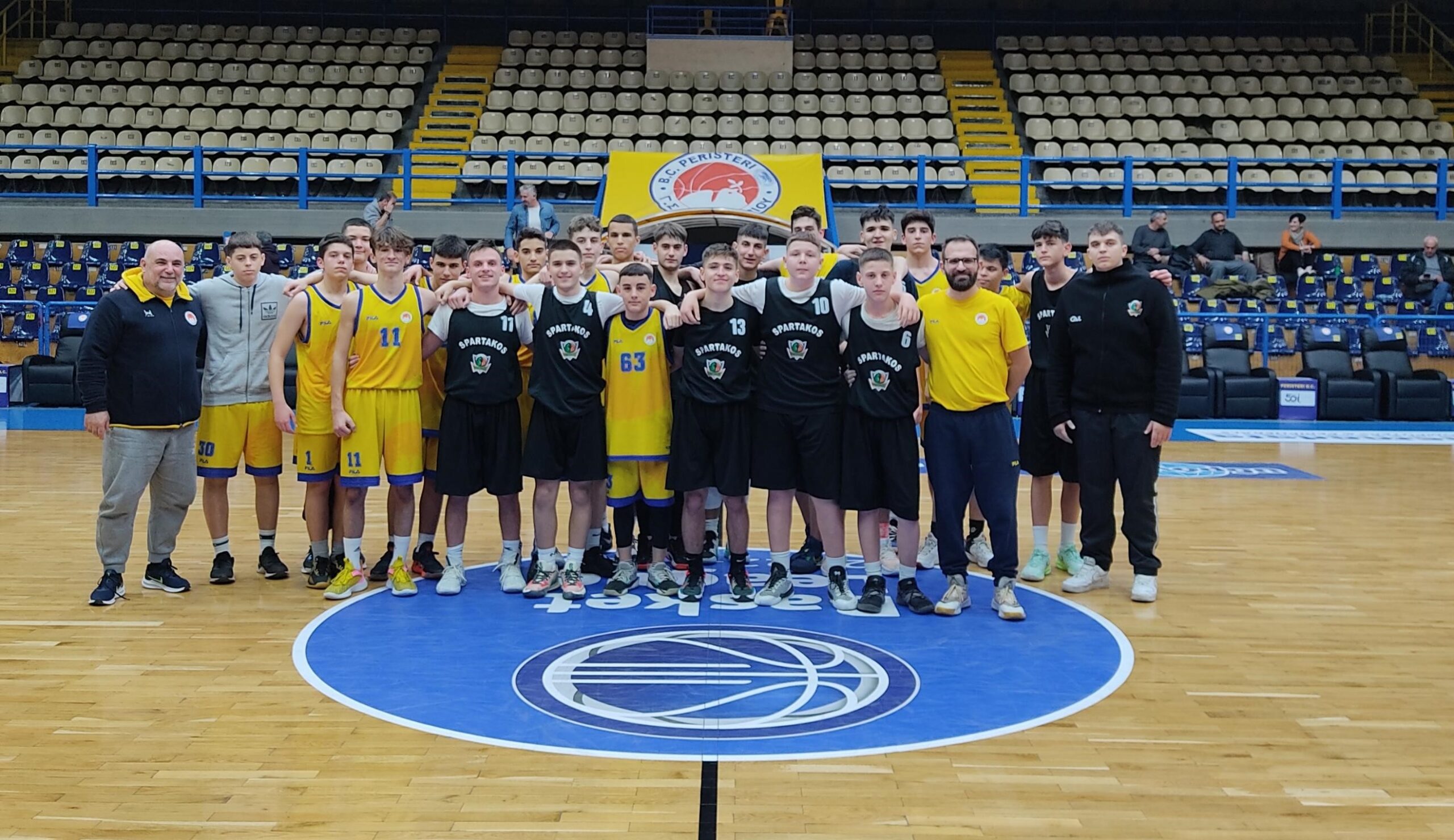 Ο ΓΣ Περιστερίου συνάντησε τις ακαδημίες του Σπάρτακου Λάρισας! - ΓΣ ...